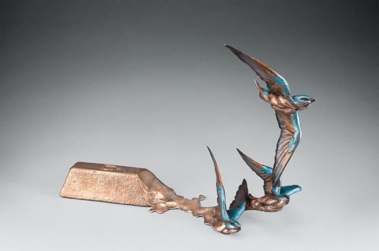 Featured artist Bryce Pettit captures life in bronze | Fall Arts ...
