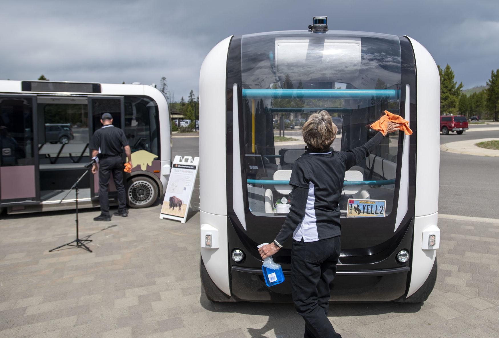 All aboard Olli: Autonomous shuttles debut in Yellowstone ...