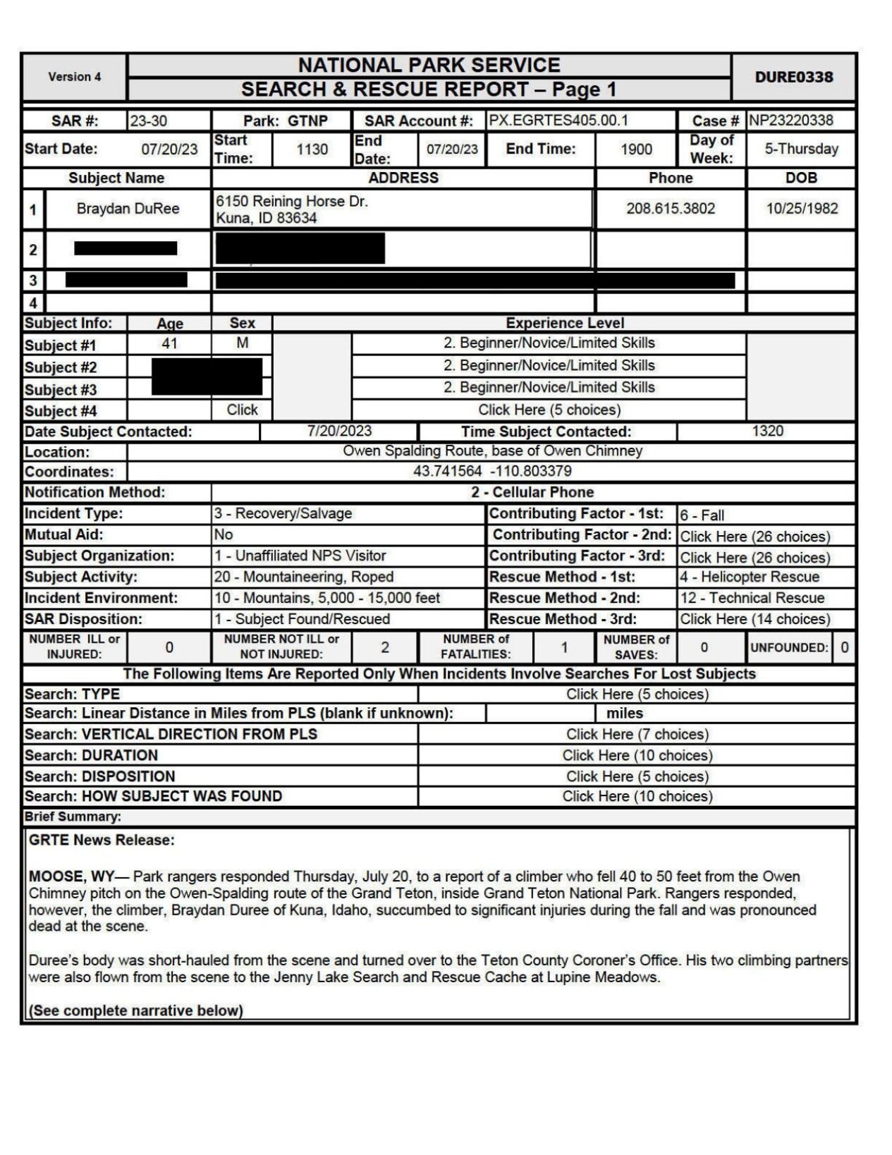 Climber's death on Grand Teton highlights alpine risk | Environmental ...