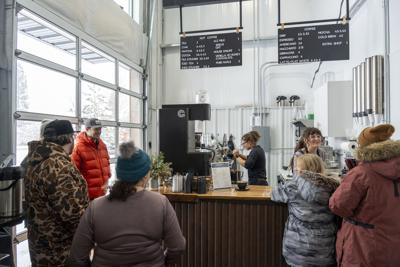New Guidepost building houses brewery, coffeehouse in Victor | Business ...