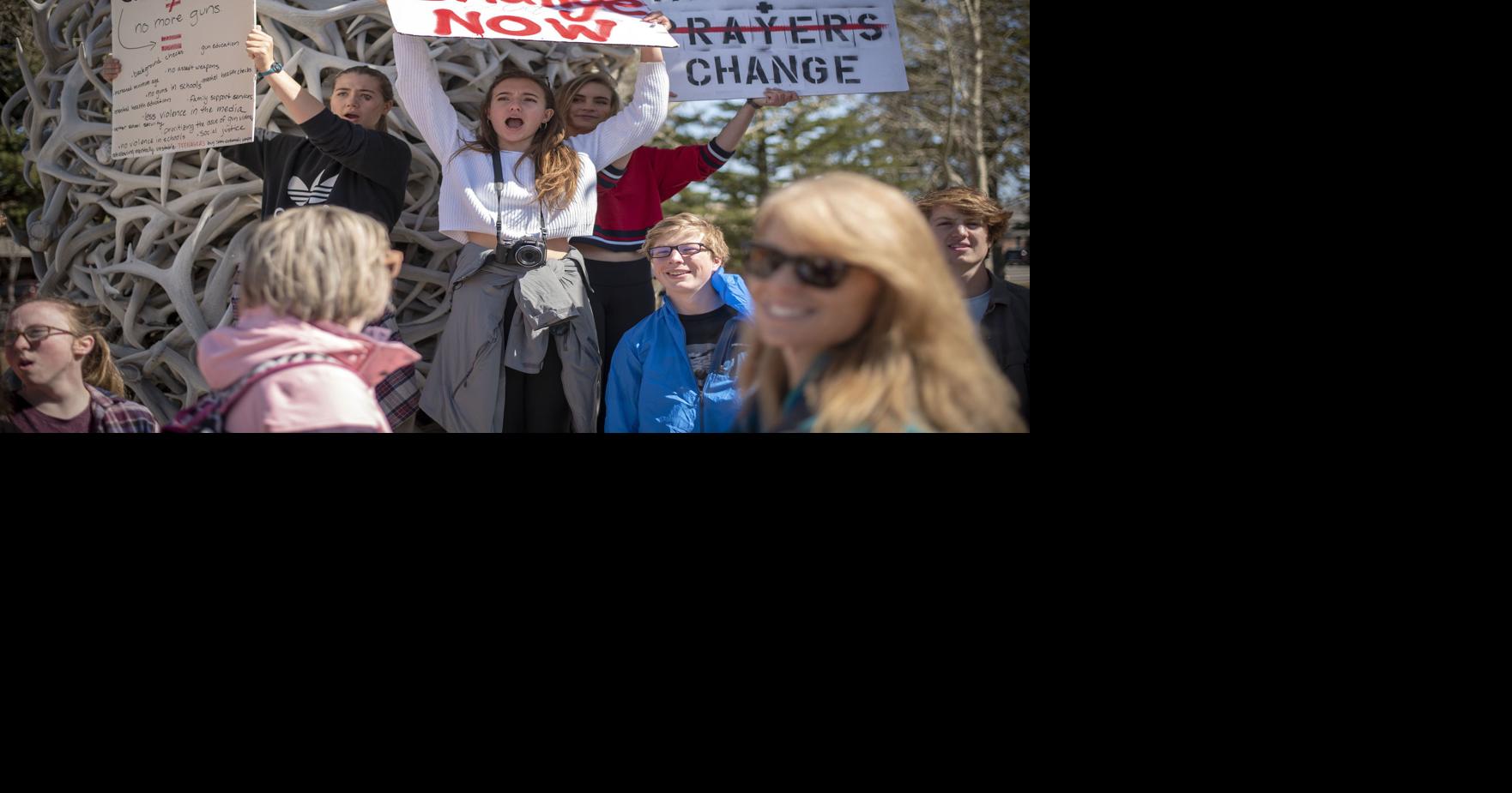 Students continue to protest for school safety | This Just In ...