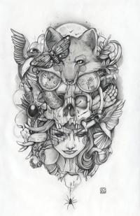 graphite tattoo