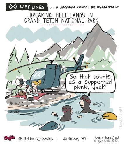 Lift Lines... a Jackson Comic | The Hole Scroll | jhnewsandguide.com