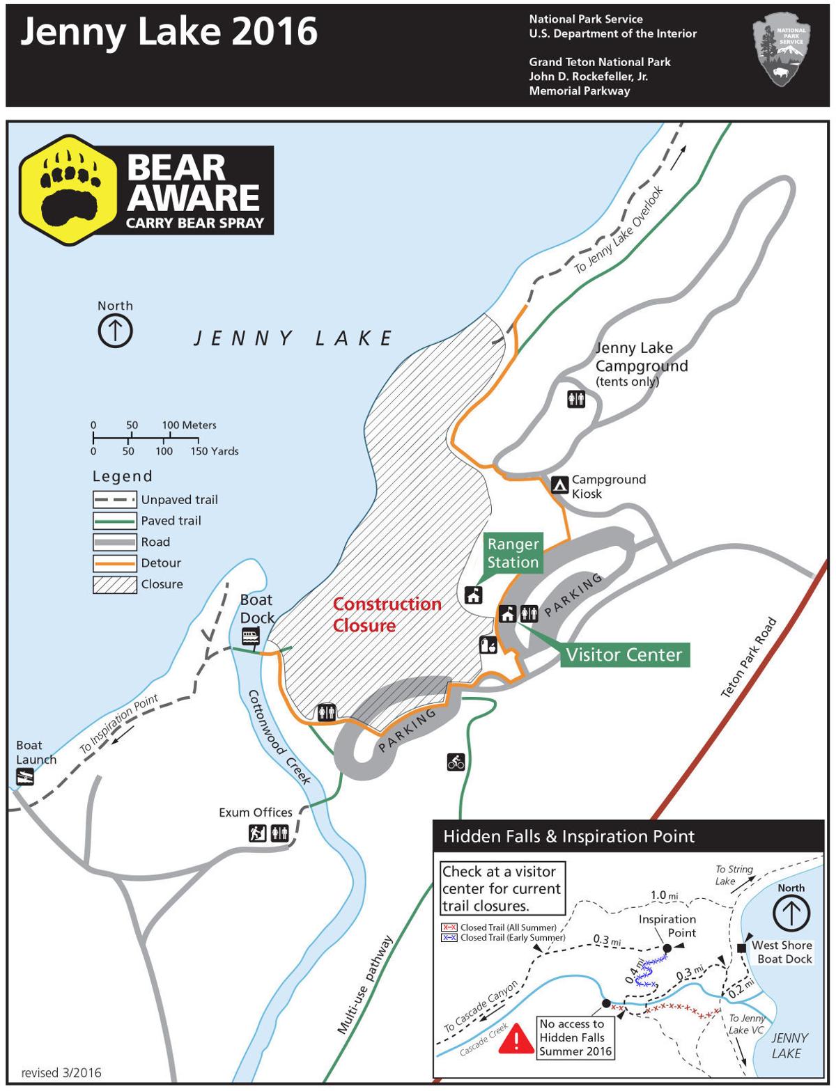 Construction season begins at Jenny Lake | Environmental ...