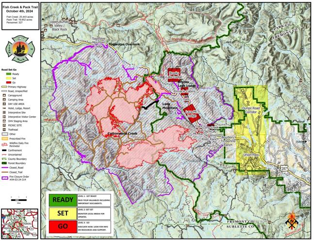 PACK TRAIL FIRE UPDATE: Upper Gros Ventre drainage should be 'set' to ...