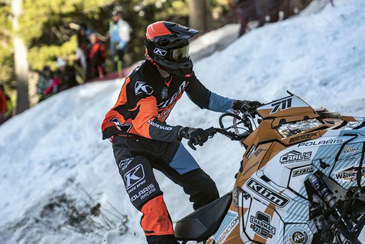 Thomas makes a push, but Curtis is King at snowmobile hill climb ...
