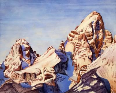 Natalie Connell: Painting all of the colors of the Tetons | The Hole ...