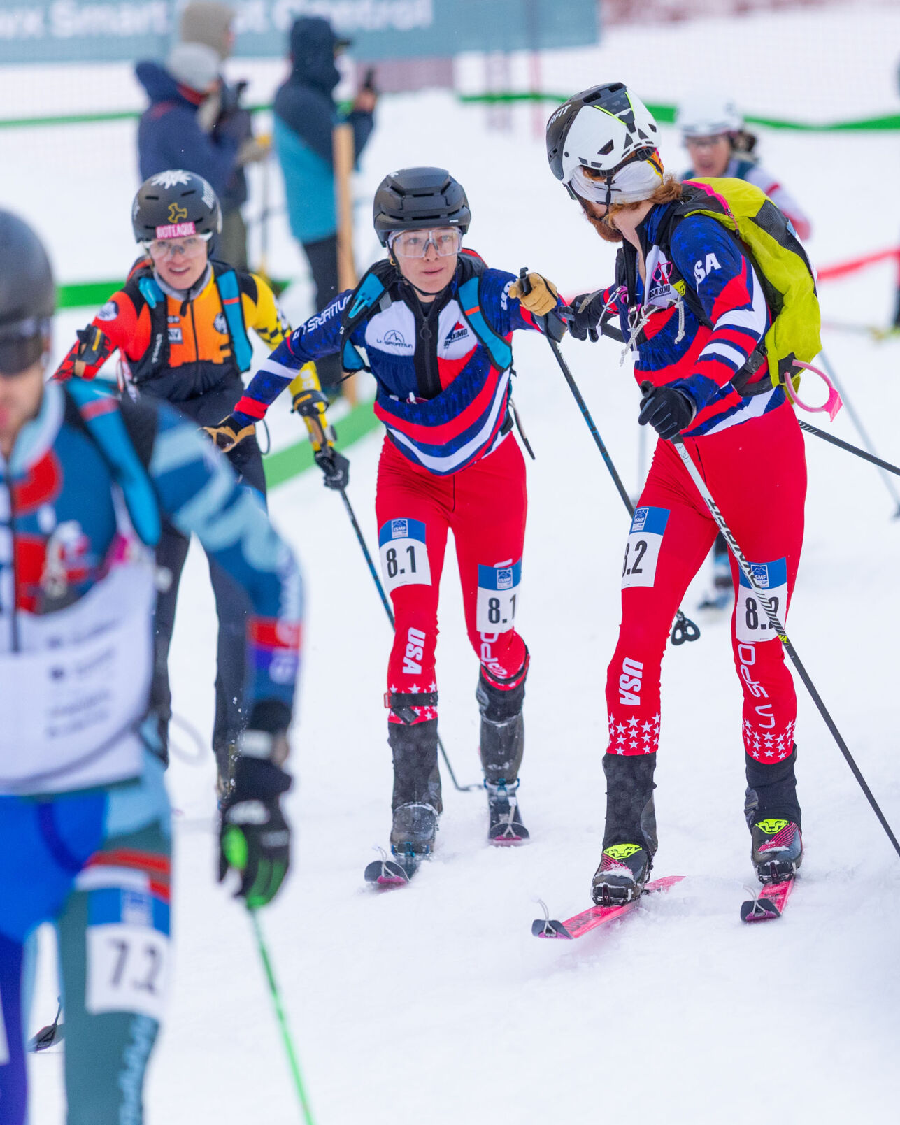 In skimo debut, Olympics-bound Anna Gibson helps clinch USA's first ...