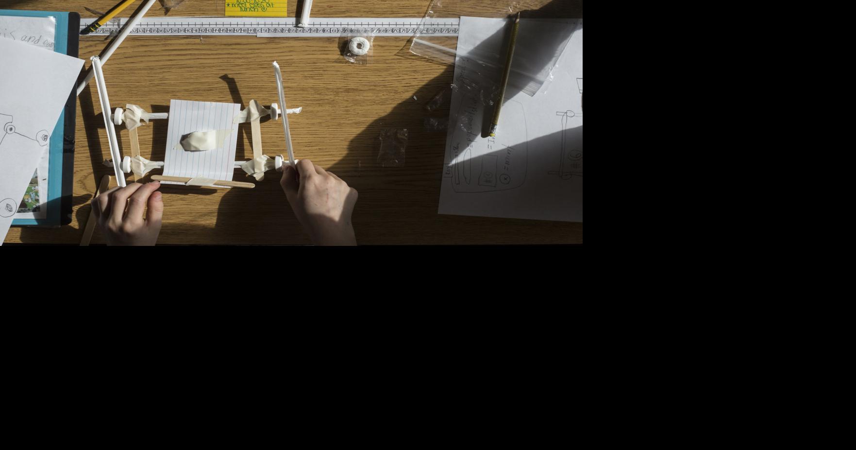 Kids try engineering with everyday stuff | Features | jhnewsandguide.com