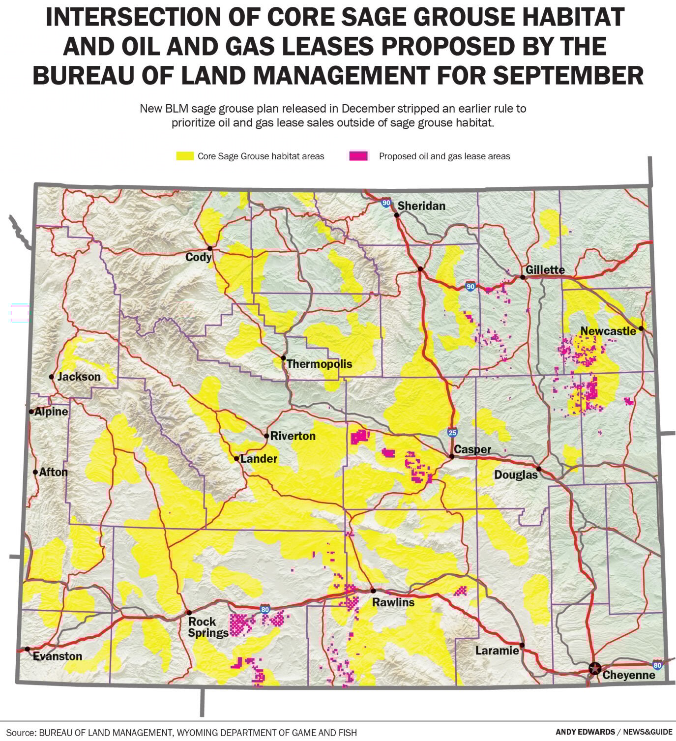 Bureau of Land Management proposes oil and gas leases in core sage ...