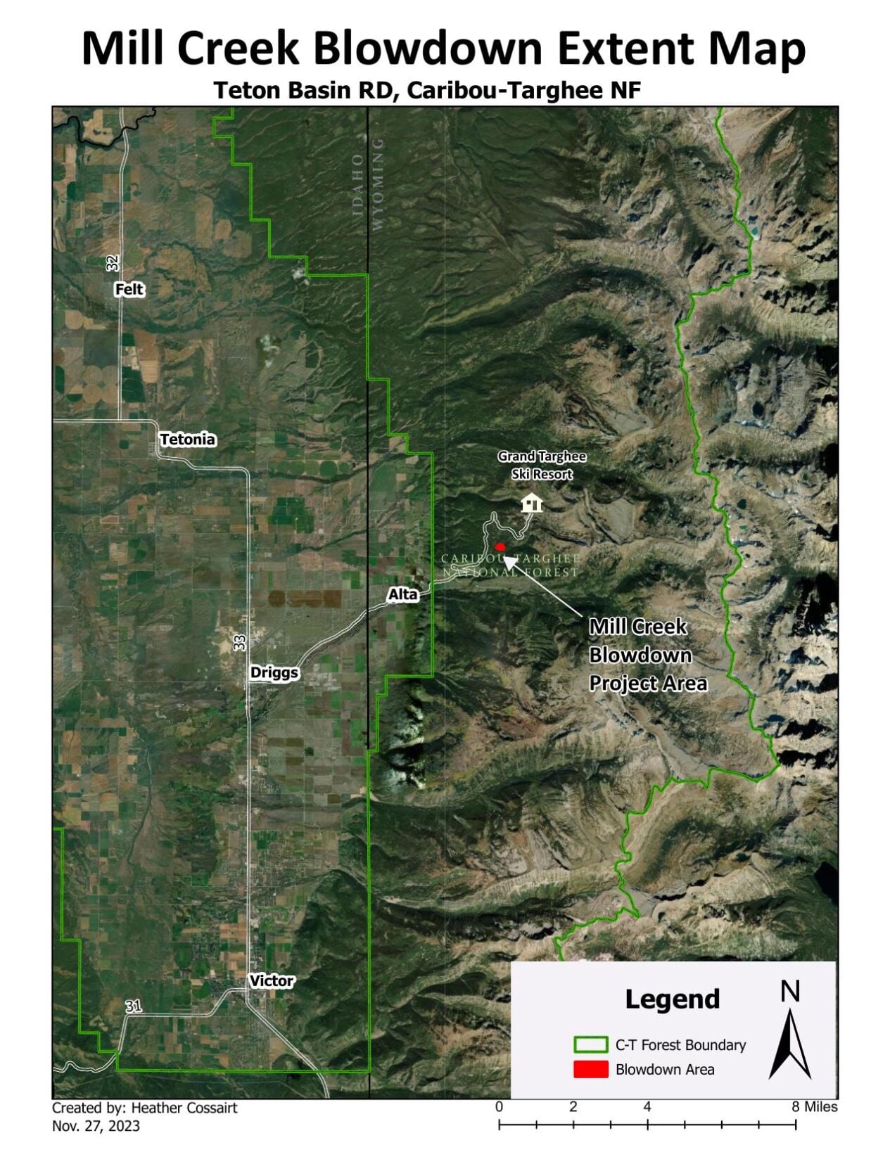 Caribou-Targhee looks to clear 11 acres of downed pine in Mill Creek ...