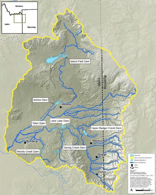 Henrys Fork plan considers 4 new dams | Environmental | jhnewsandguide.com