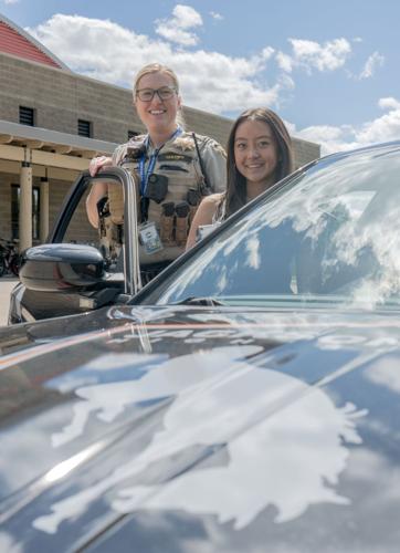 Art student's work adorns school resource officer's car | Local ...