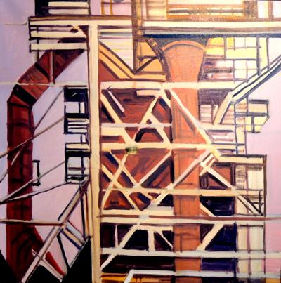 Artist Goss shows architectural side at CFA show | Arts ...