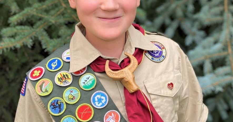 Boy Scout Zach Baker | | jhnewsandguide.com