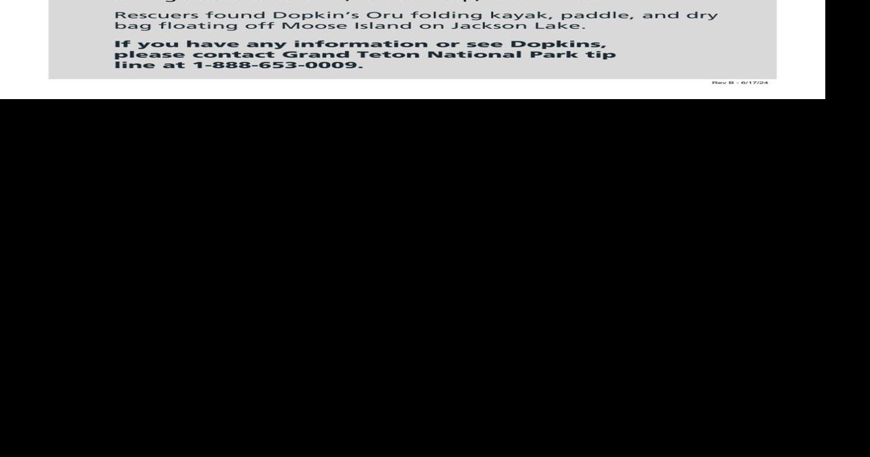 Missing kayaker identified | Local | jhnewsandguide.com