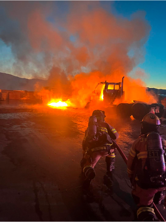 Jackson Hole Fire/EMS snuffs vehicle fire at Teton County Trash ...