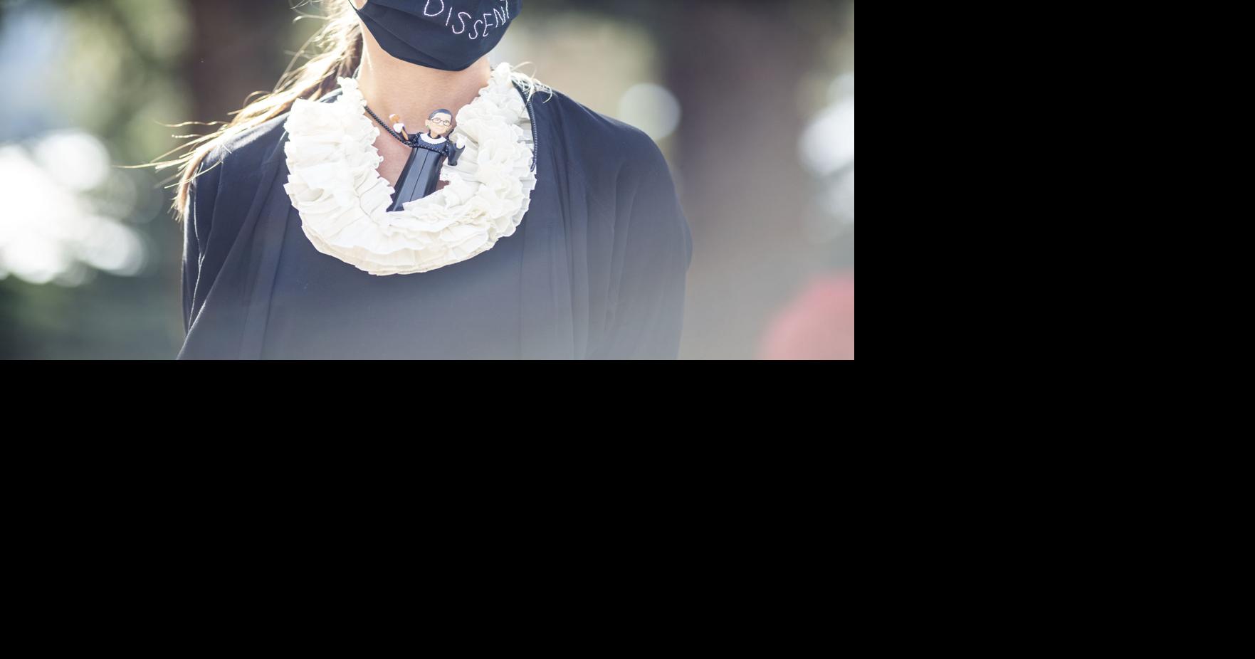 Steps for RBG: Impromptu memorial reflects on Supreme Court justice's ...