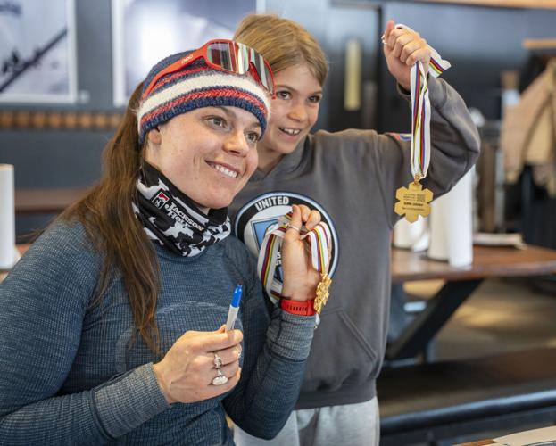 Skiers share slopes with world champ Breezy | Olympics | jhnewsandguide.com