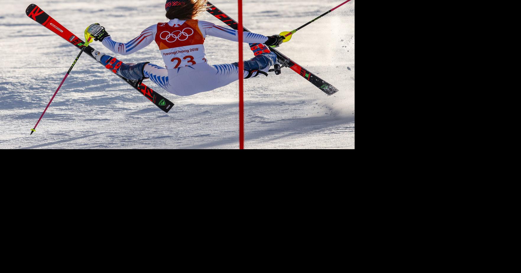 Stiegler crashes on slalom run, crushing her Olympic dream | Olympics ...