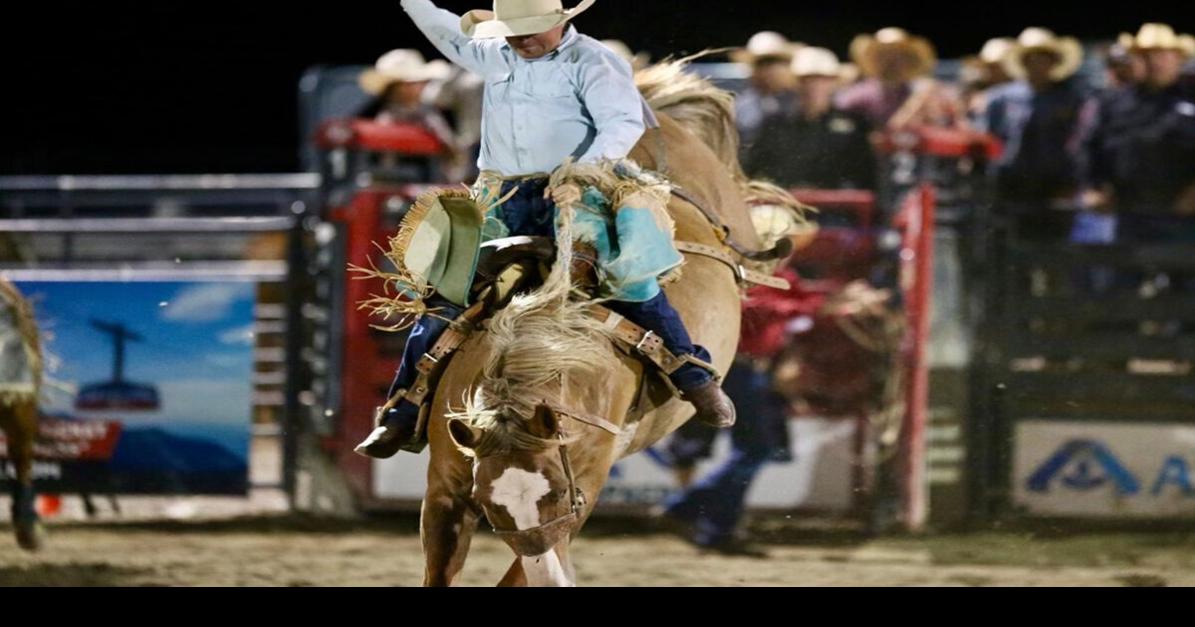 Saddle bronc rider OK after rodeo fall | Local | jhnewsandguide.com