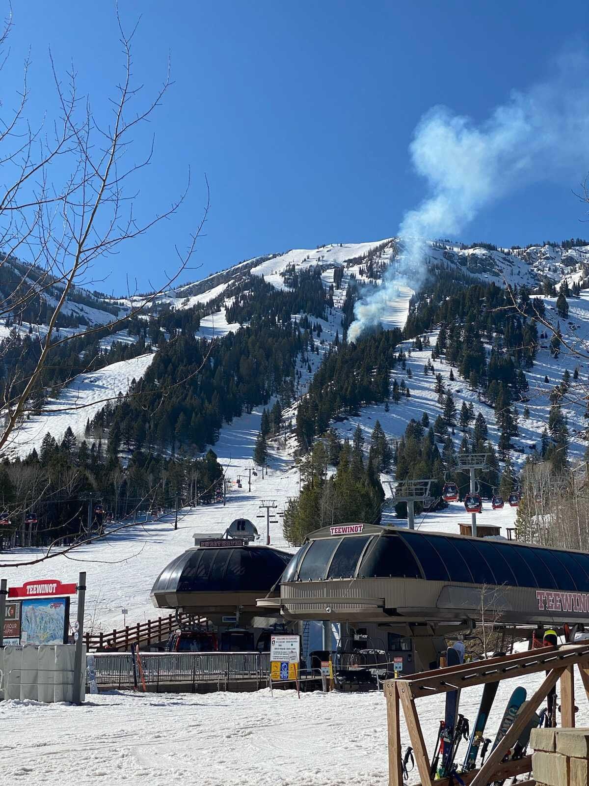 Gaper Day Ends With Fire At Jackson Hole | Unofficial Networks