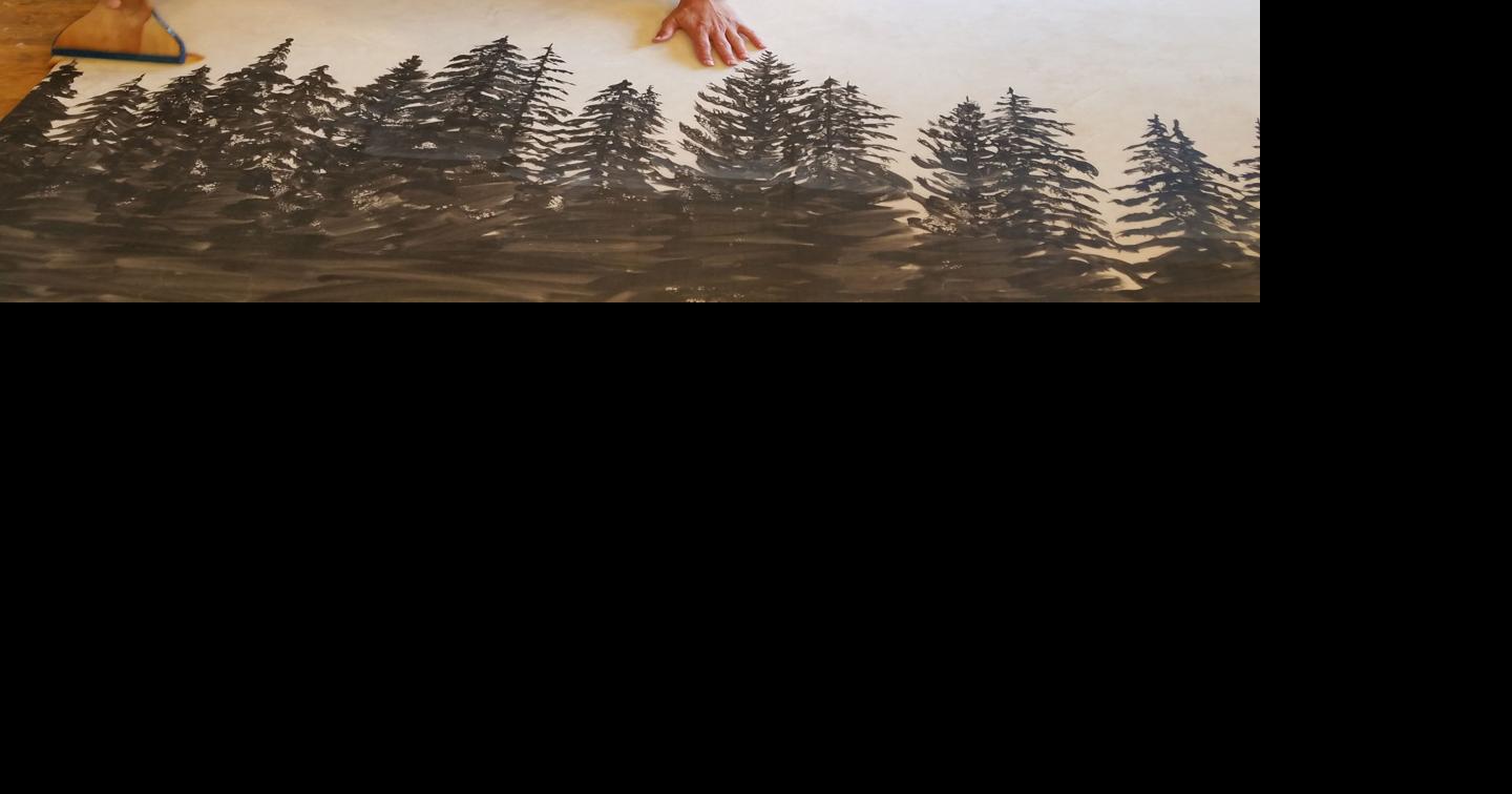 Bridgette Meinhold paints landscapes of layered wax | Arts ...