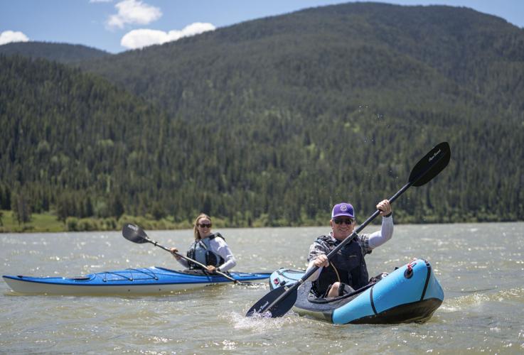 Free paddling draws crowd to Slide Lake | Outdoors | jhnewsandguide.com