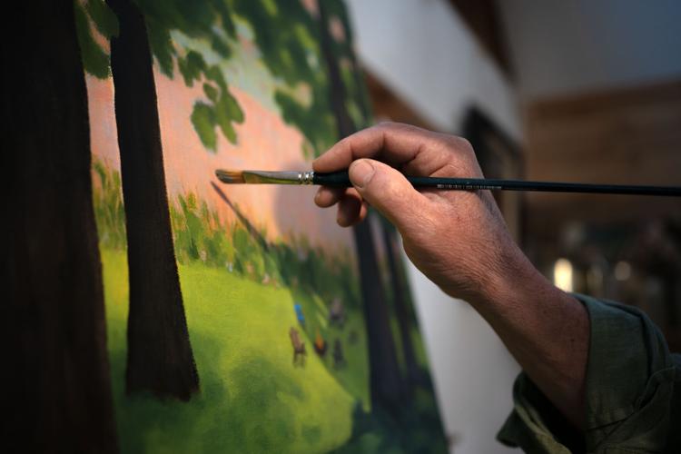 Field's art captures history | The Hole Scroll | jhnewsandguide.com