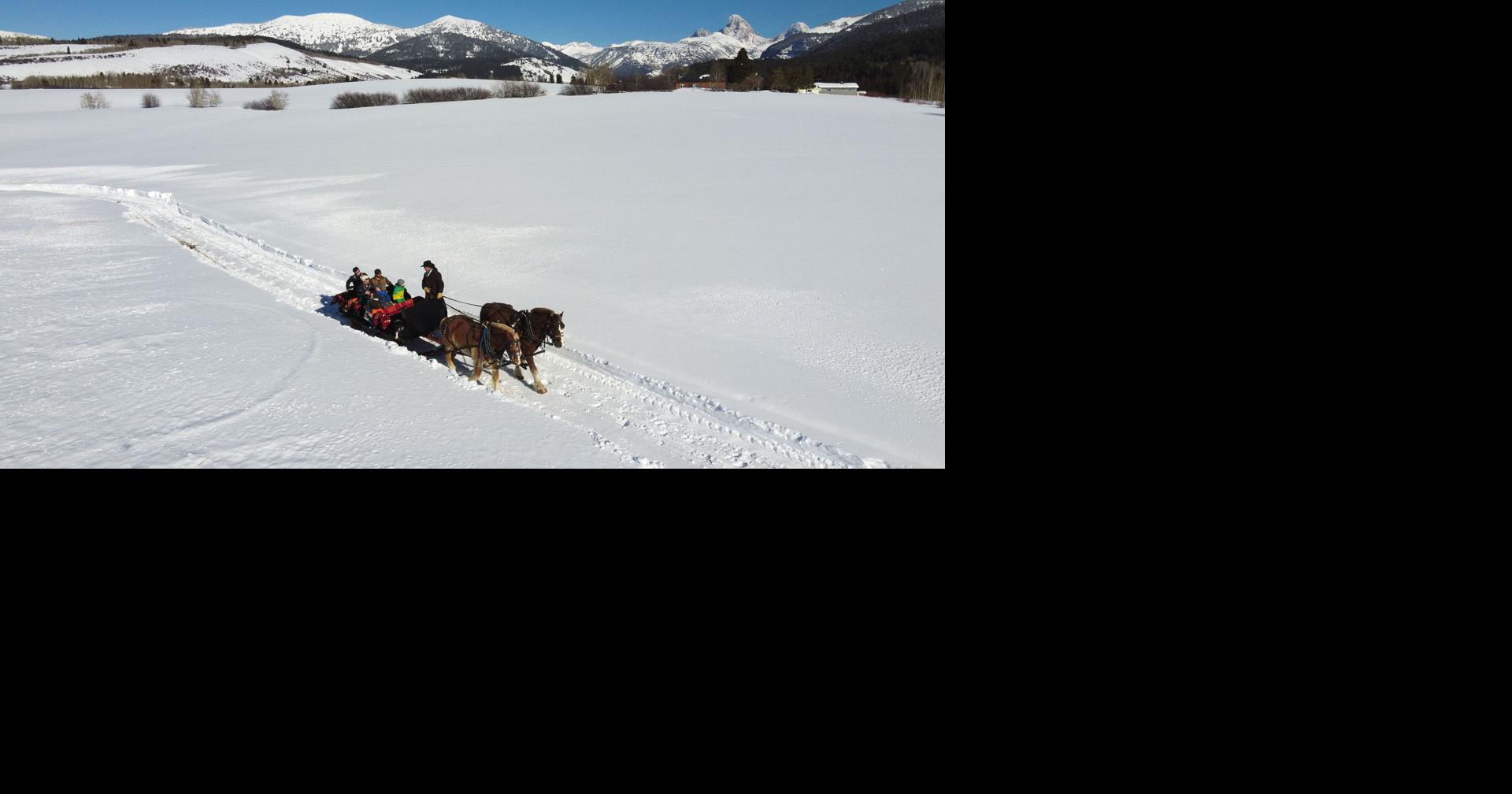 Double Diamond Bar Ranch sleigh rides | | jhnewsandguide.com