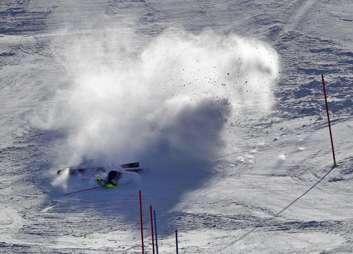 Stiegler crashes on slalom run, crushing her Olympic dream | Olympics ...