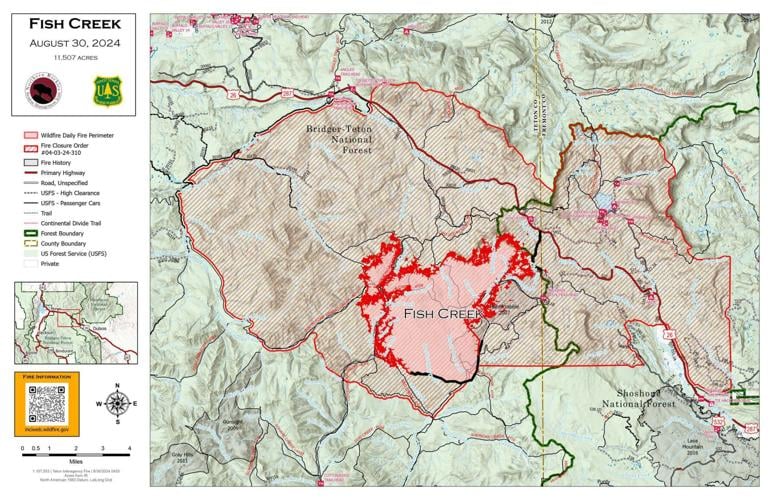 Early season snow slowed Fish Creek Fire, giving firefighters time to ...