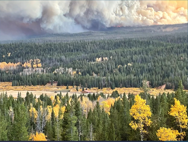 PACK TRAIL FIRE UPDATE: Upper Gros Ventre drainage should be 'set' to ...