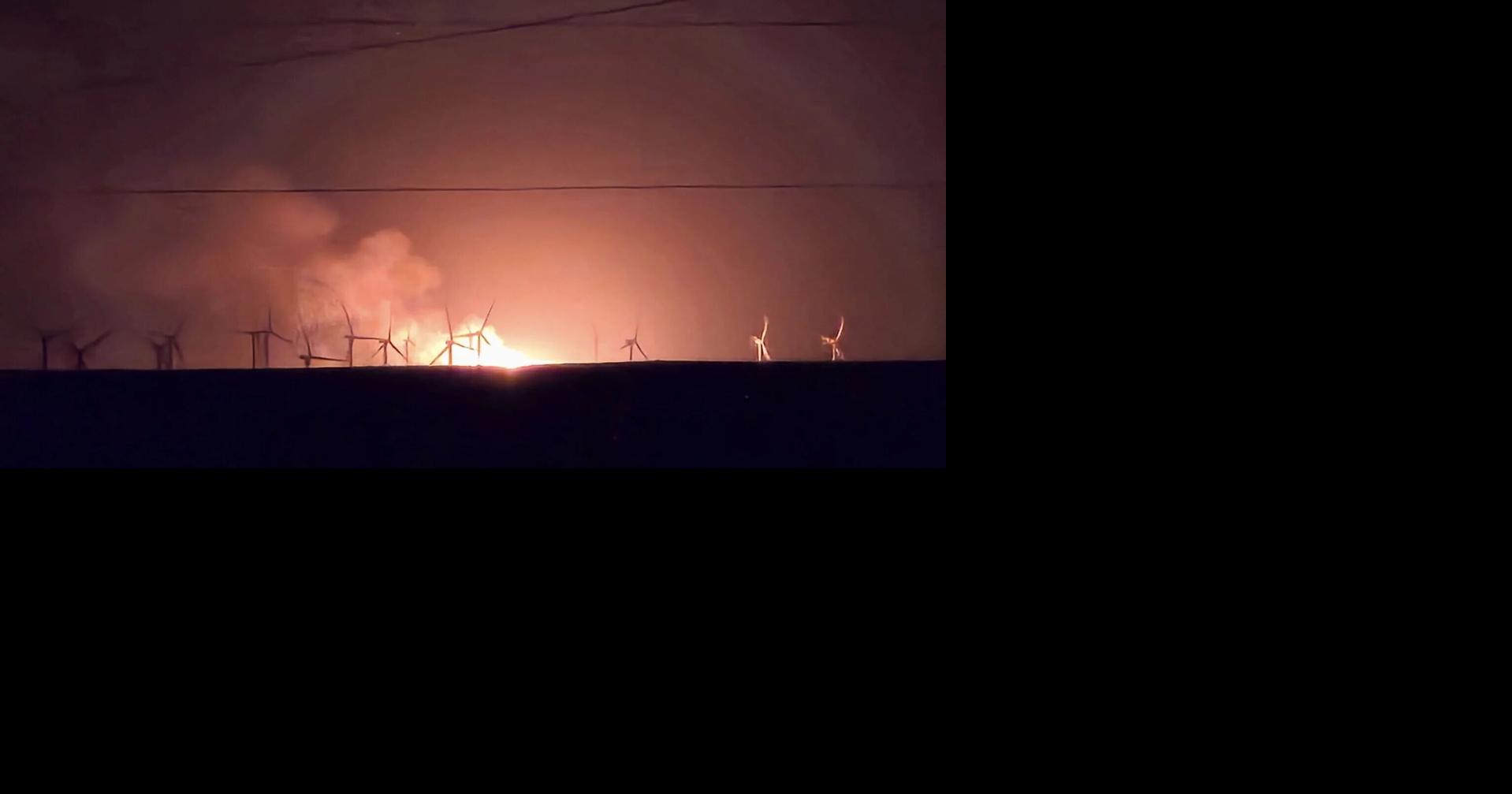 Ruptured natural gas pipeline bursts into massive flames; authorities ...