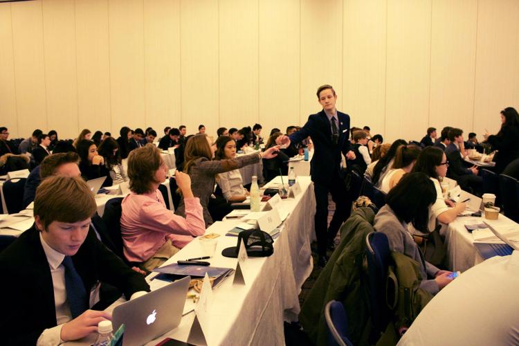 Students tackle global issues at Model UN conference | Features ...