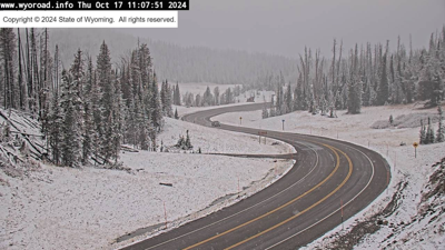Snow falls on the Pack Trail Fire, but firefighters wary of the melt ...