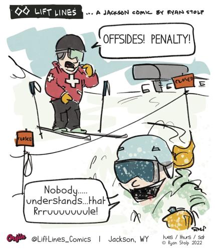 Sunday Funnies: Lift Lines | The Hole Scroll | jhnewsandguide.com
