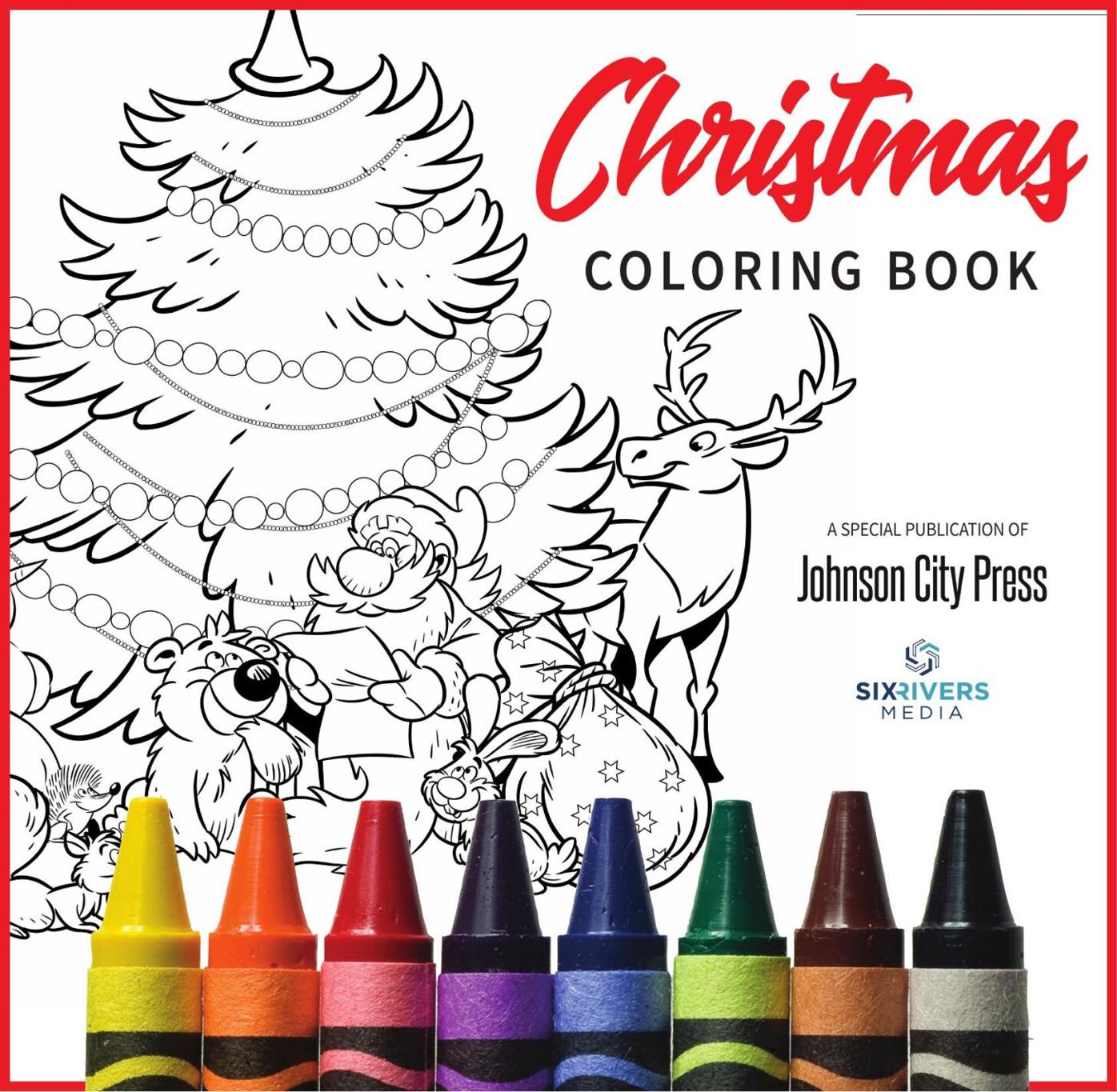 Christmas Coloring Book | Special Sections | johnsoncitypress.com