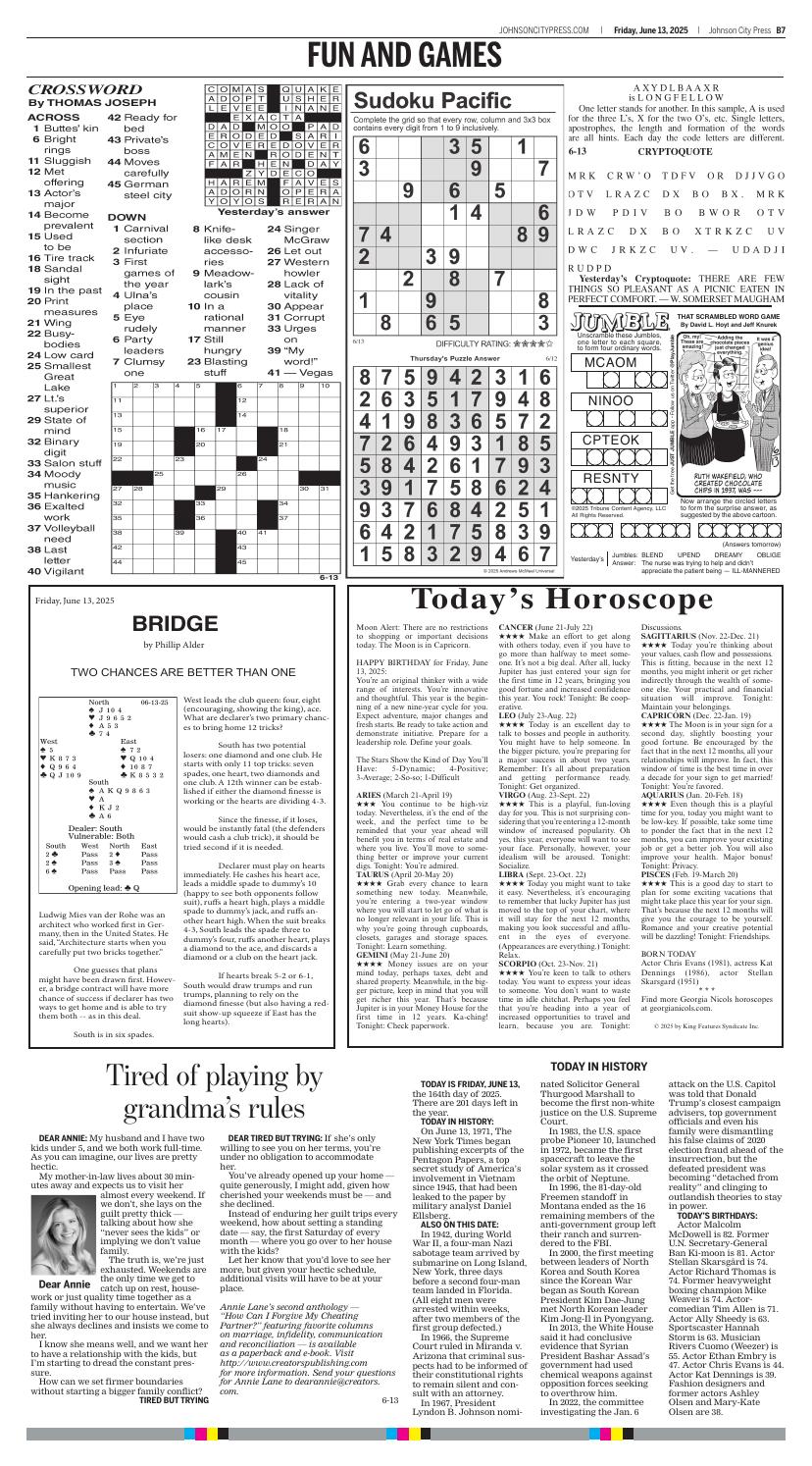 Page B7 | e-Paper | johnsoncitypress.com