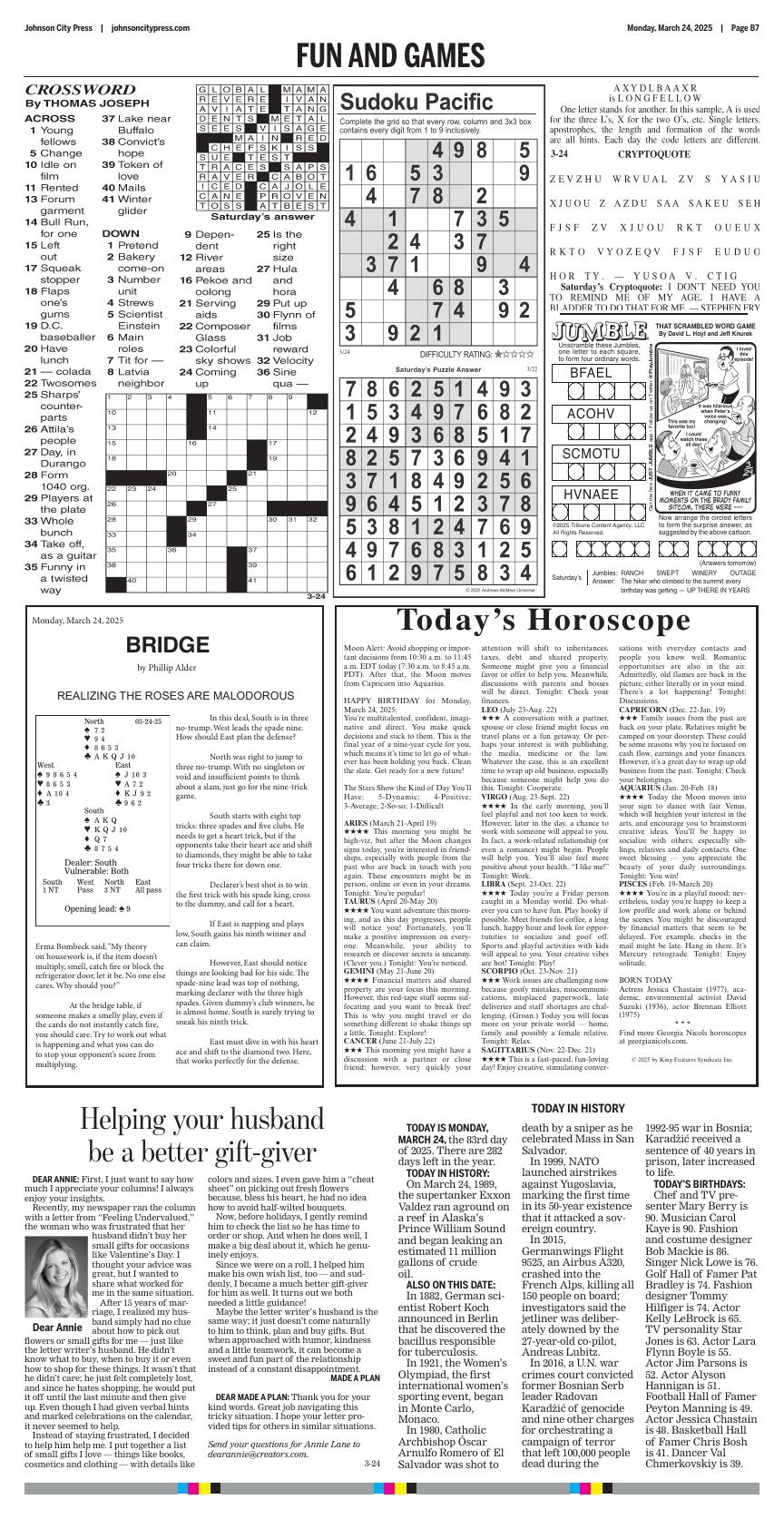 Page B7 | e-Paper | johnsoncitypress.com