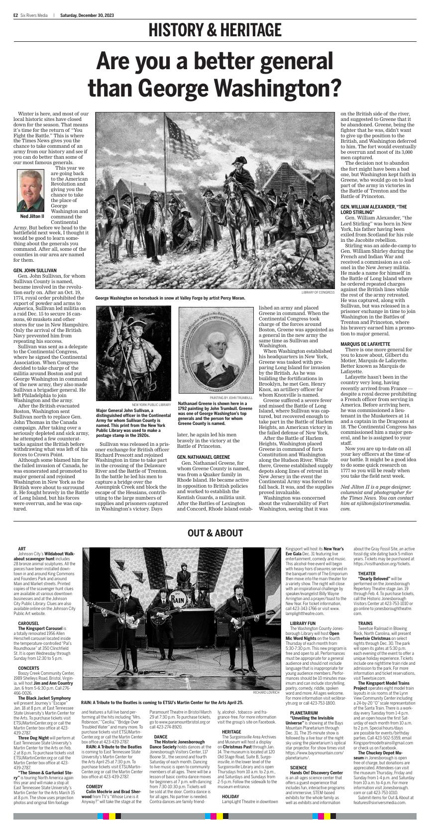 Page E2 | e-Paper | johnsoncitypress.com