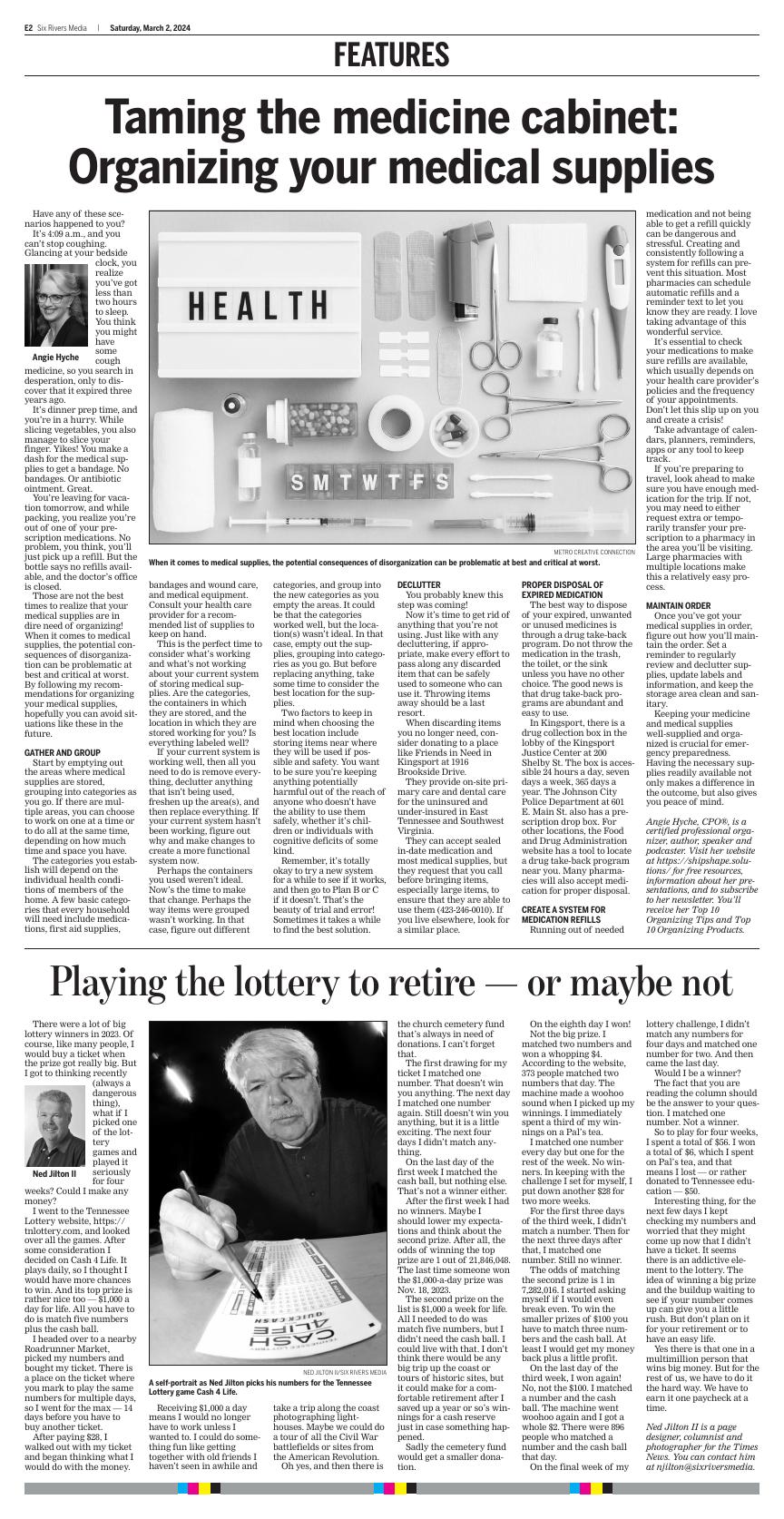 Page E2 | e-Paper | johnsoncitypress.com