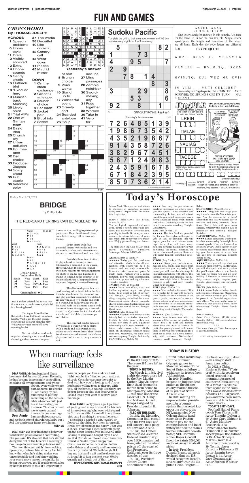 Page B7 | e-Paper | johnsoncitypress.com