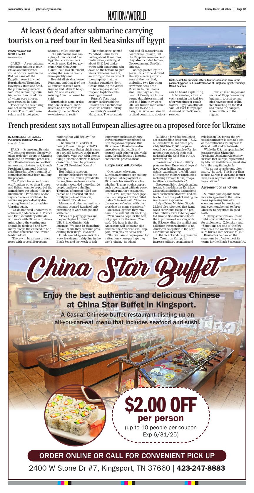 Page B7 | e-Paper | johnsoncitypress.com