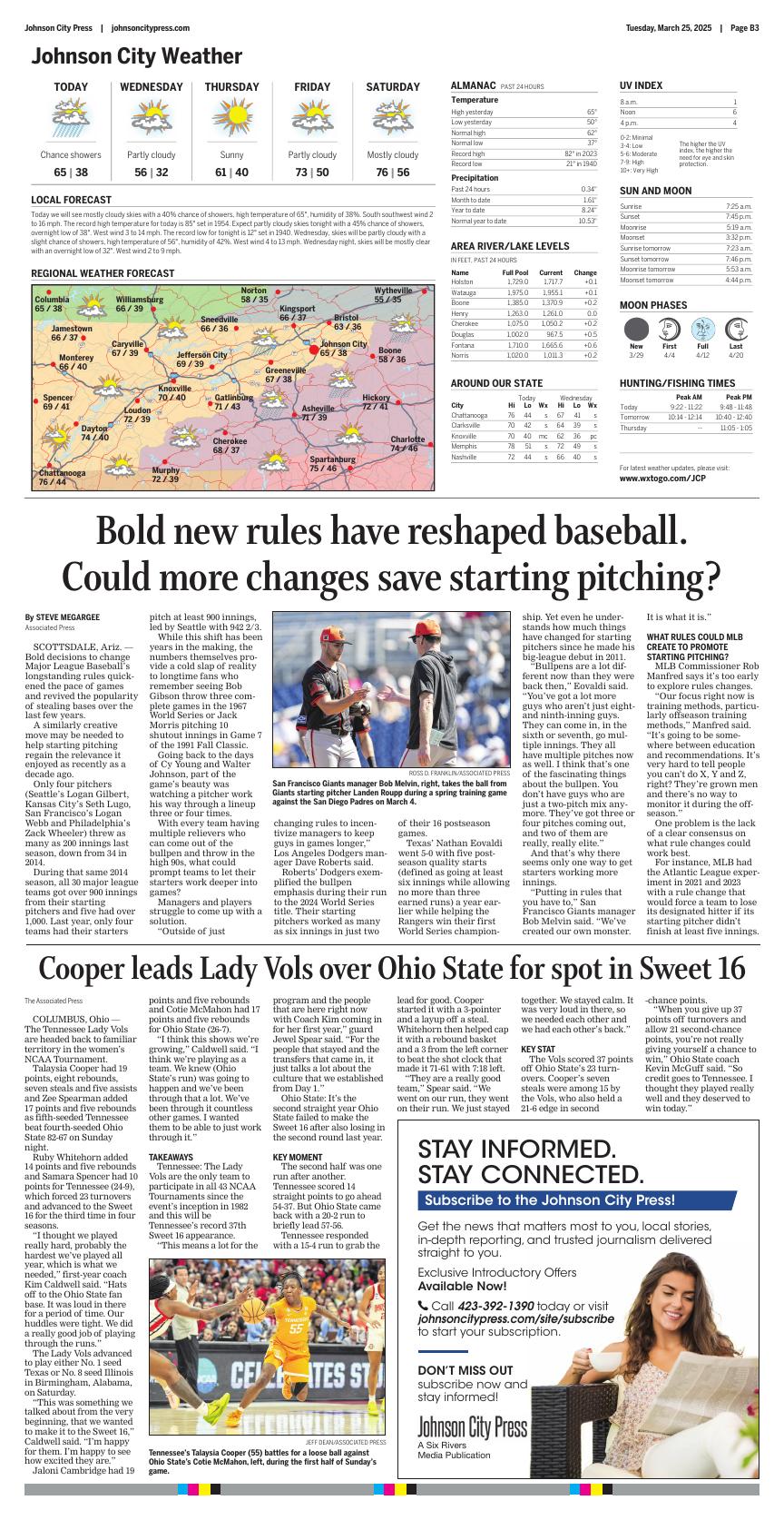 Page B3 | e-Paper | johnsoncitypress.com