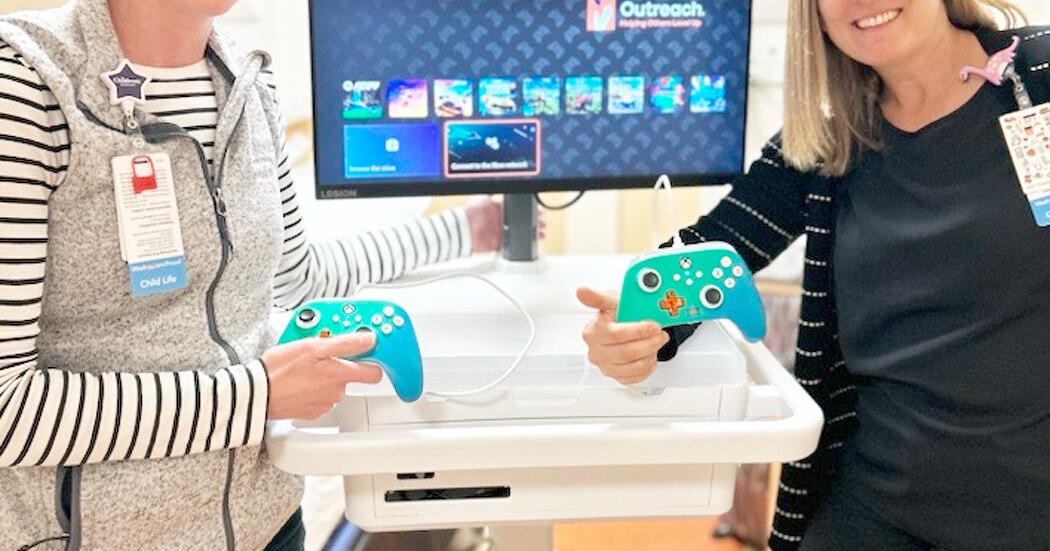 Singleton spreads joy to children’s hospital | Announcements ...