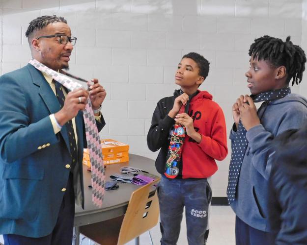 Fraternity members teach young men to dress for success | News ...