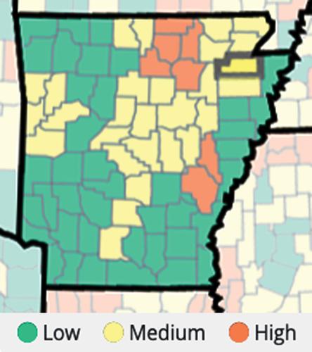 CDC: Region's COVID picture improves | News | jonesborosun.com