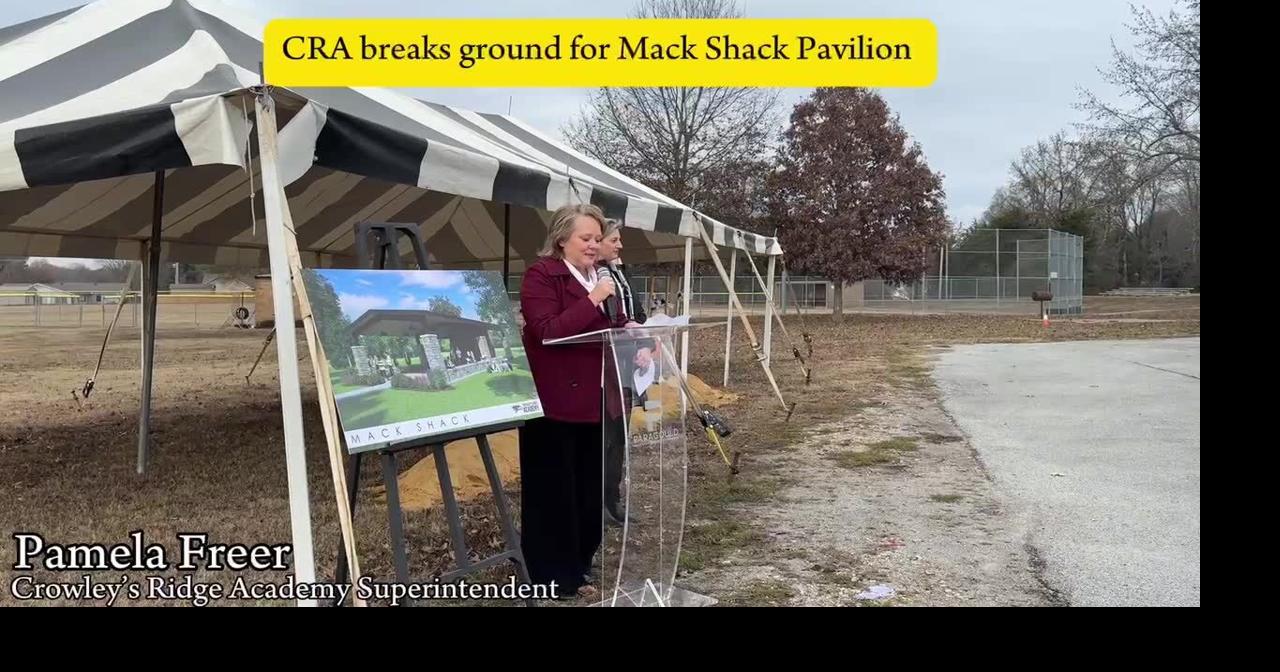 CRA breaks ground on Mack Shack Pavilion | | jonesborosun.com