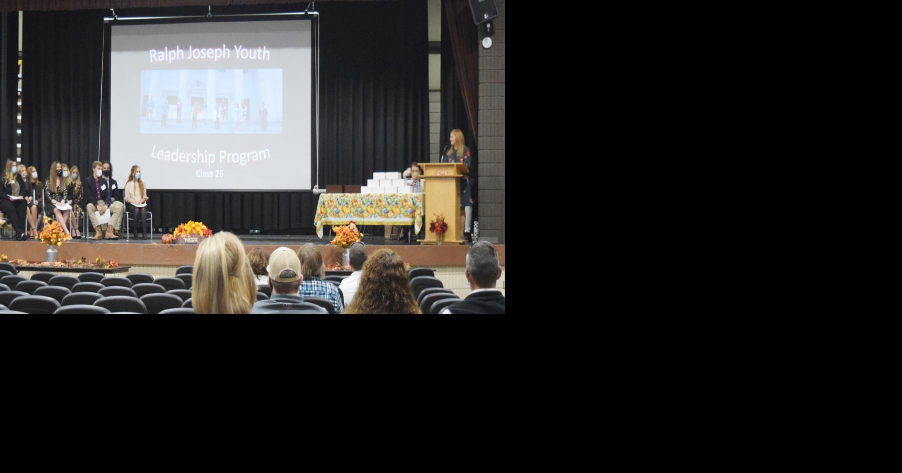 Kelsie Cagle speaks at Ralph Joseph Youth Leadership Program ceremony ...